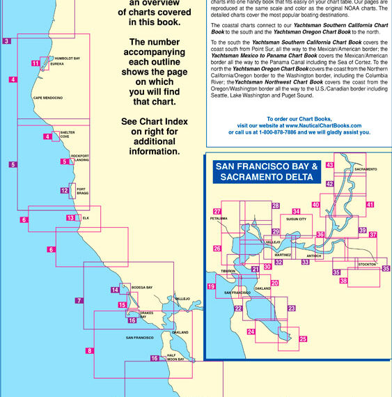 12th Edition 2020 Northern California Chart Book – Recreation Publications
